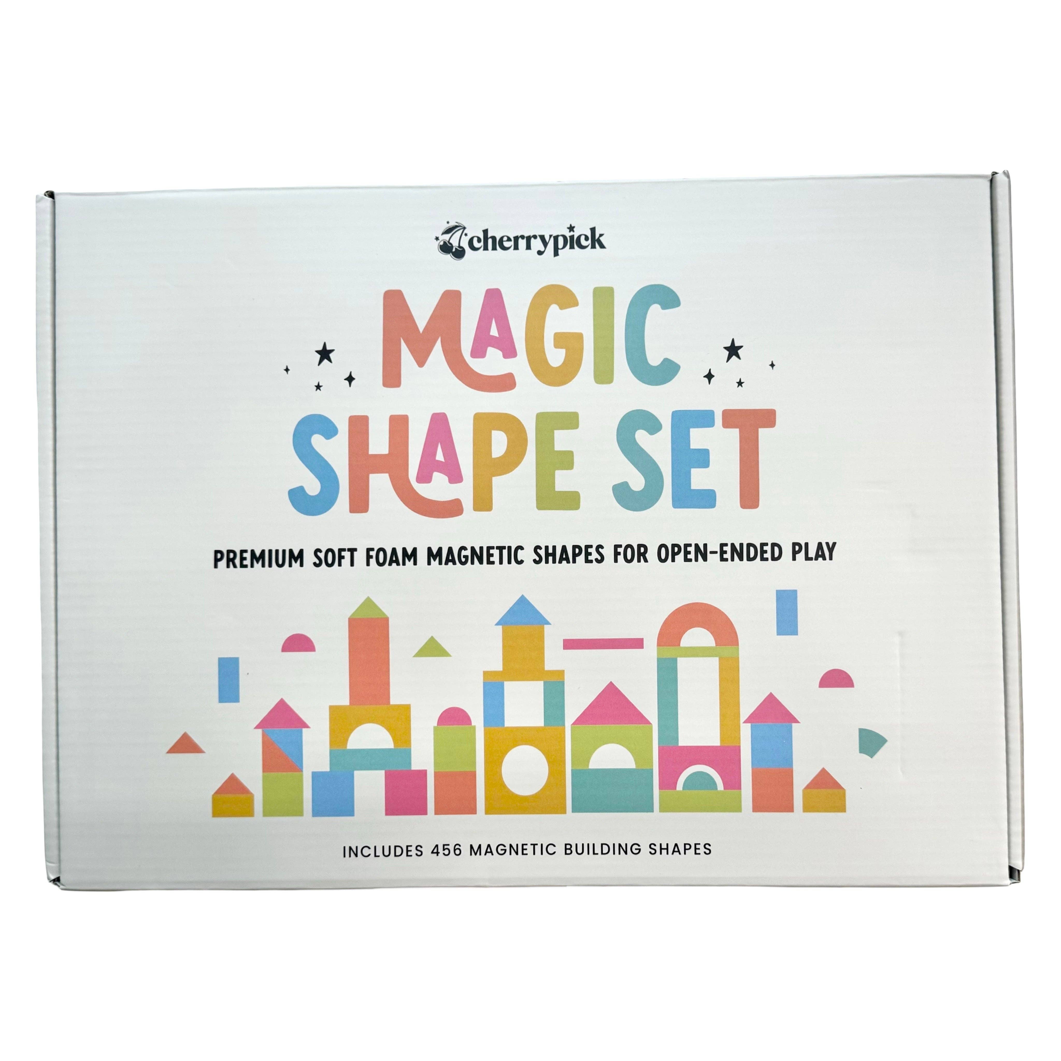Magic Shape Set - Soft Foam Magnetic Shapes for Building and Play – The ...